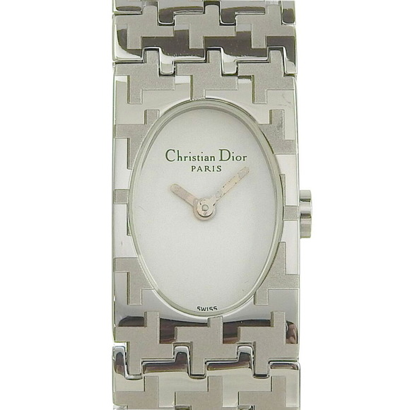 Dior | Accessories | Dior Miss D700 Stainless Steel Silver Quartz ...